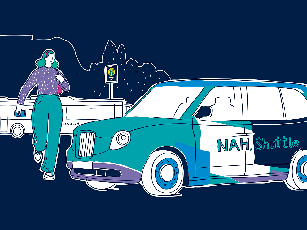Lüttbus: On-Demand in Nordfriesland | NAH.SH